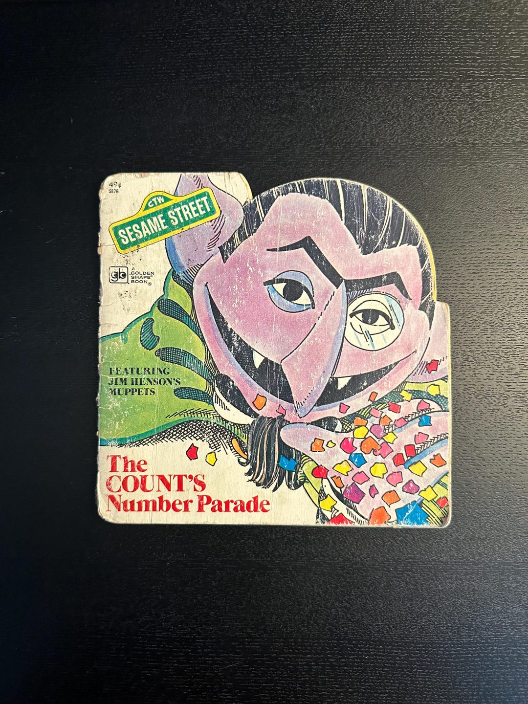 Vintage Sesame Street Children's Book the Count's Number Parade Vintage ...