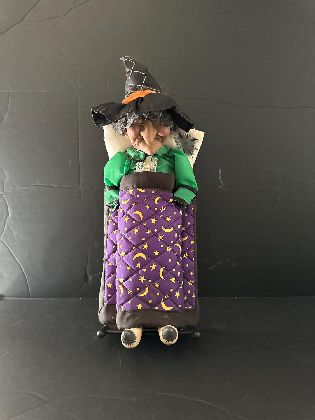 Vintage Halloween Animatronic Witch - Animated Witch - Vintage Gemmy ...