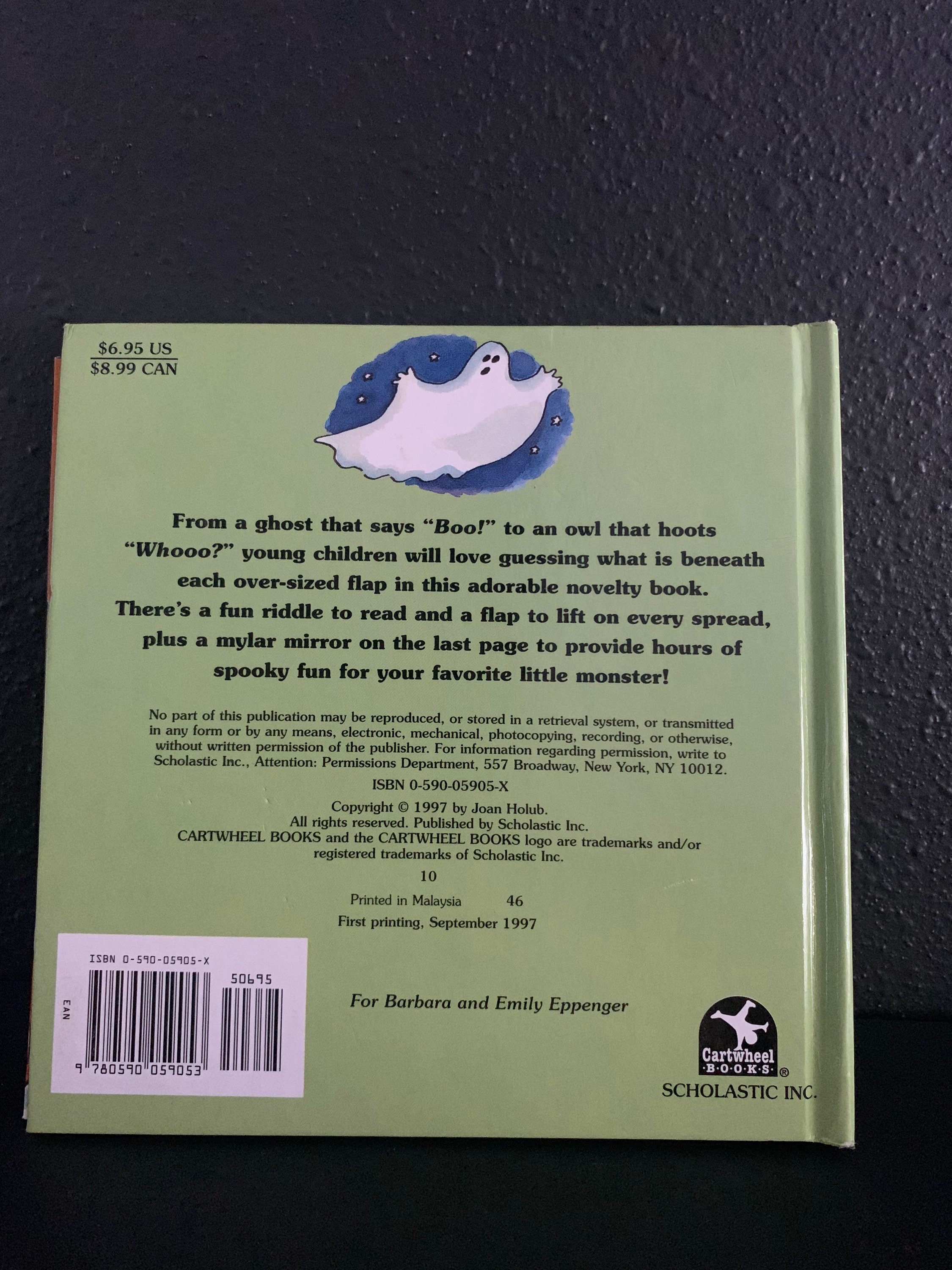 Vintage Halloween Children's Book Boo Who Joan Holub - Etsy