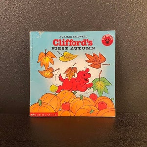 Vintage Children's Book: Clifford's First Autumn - Norman Bridwell - Etsy