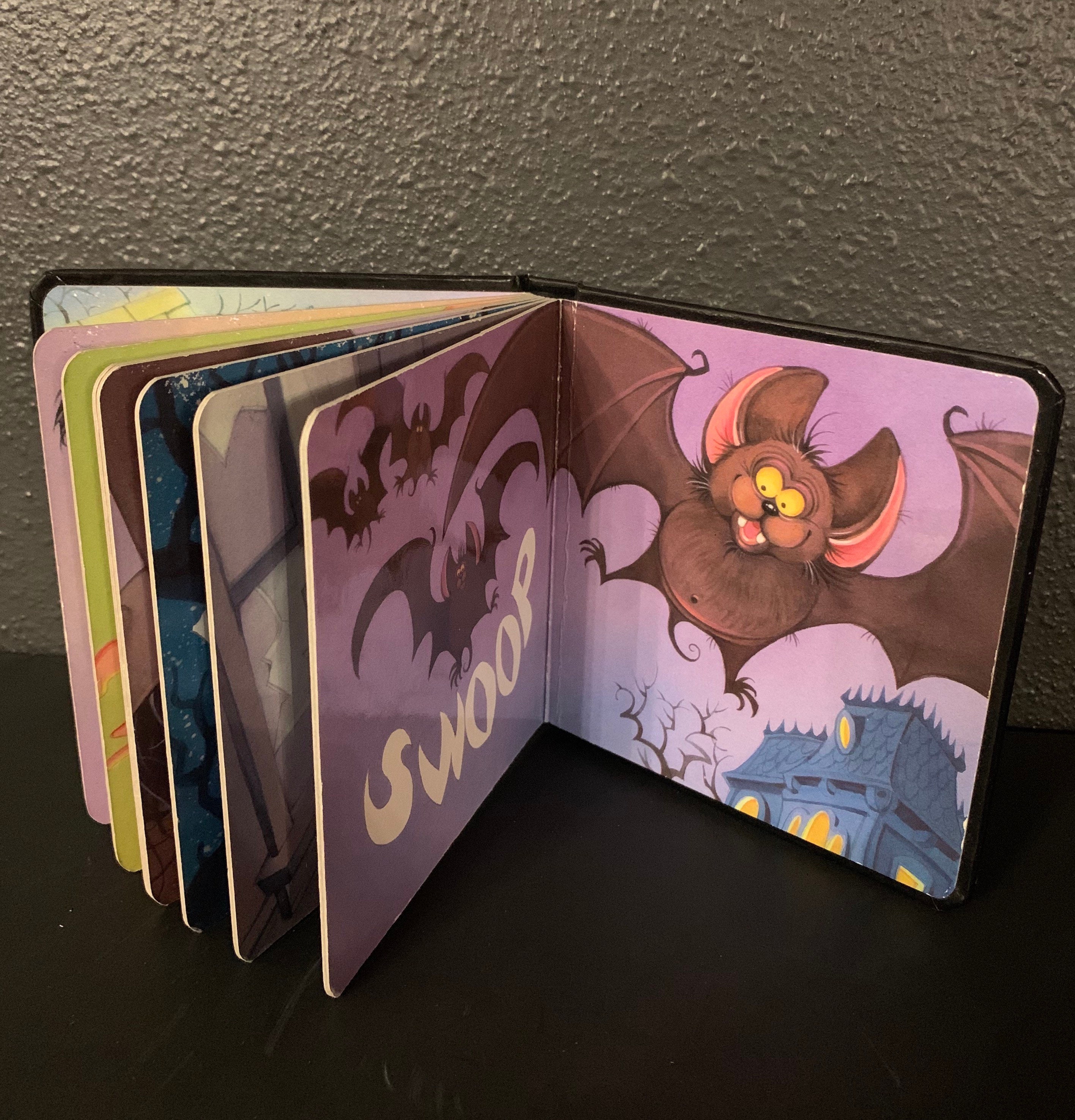 Vintage Halloween Children's Book A Chubby Board Book - Etsy