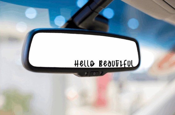 Hello Car Decal - Etsy