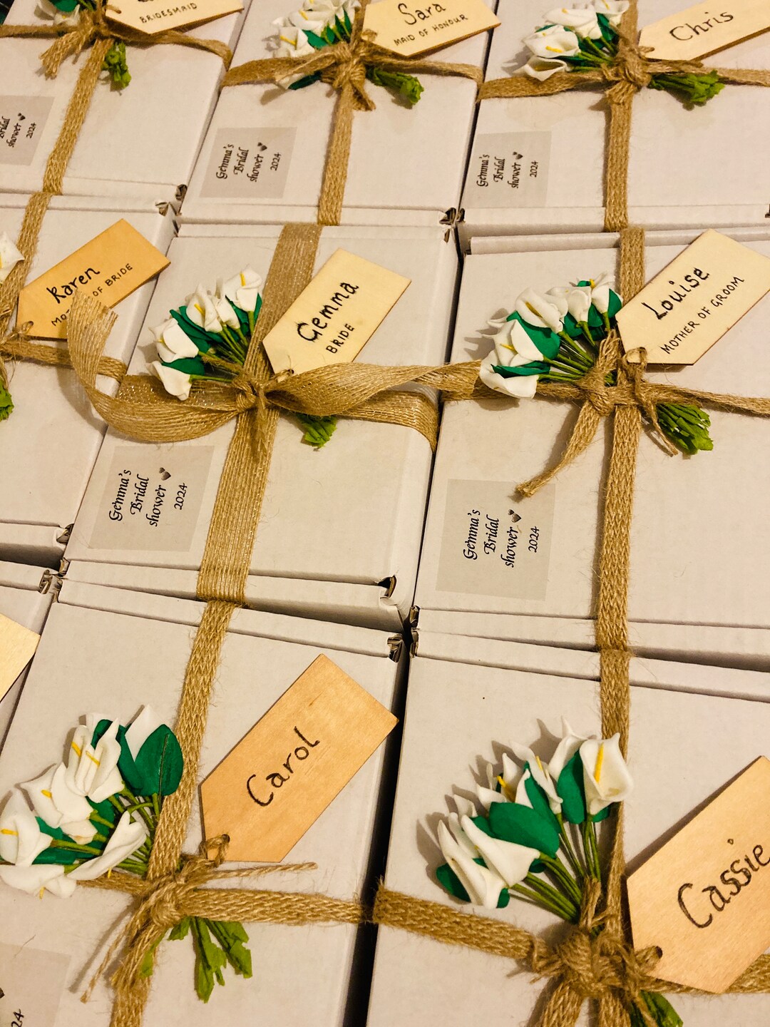 Party Sample Gift Boxes Mystery Treats Handmade Pamper Gift Night in ...