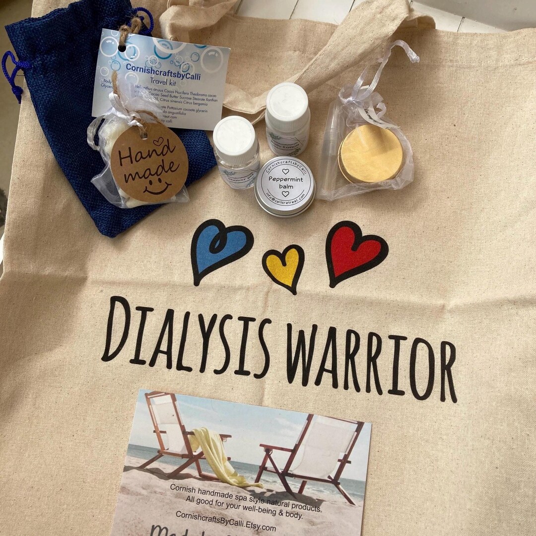 Dialysis Warrior Bag, Personalised Gift Care, Optional Upgrade ...