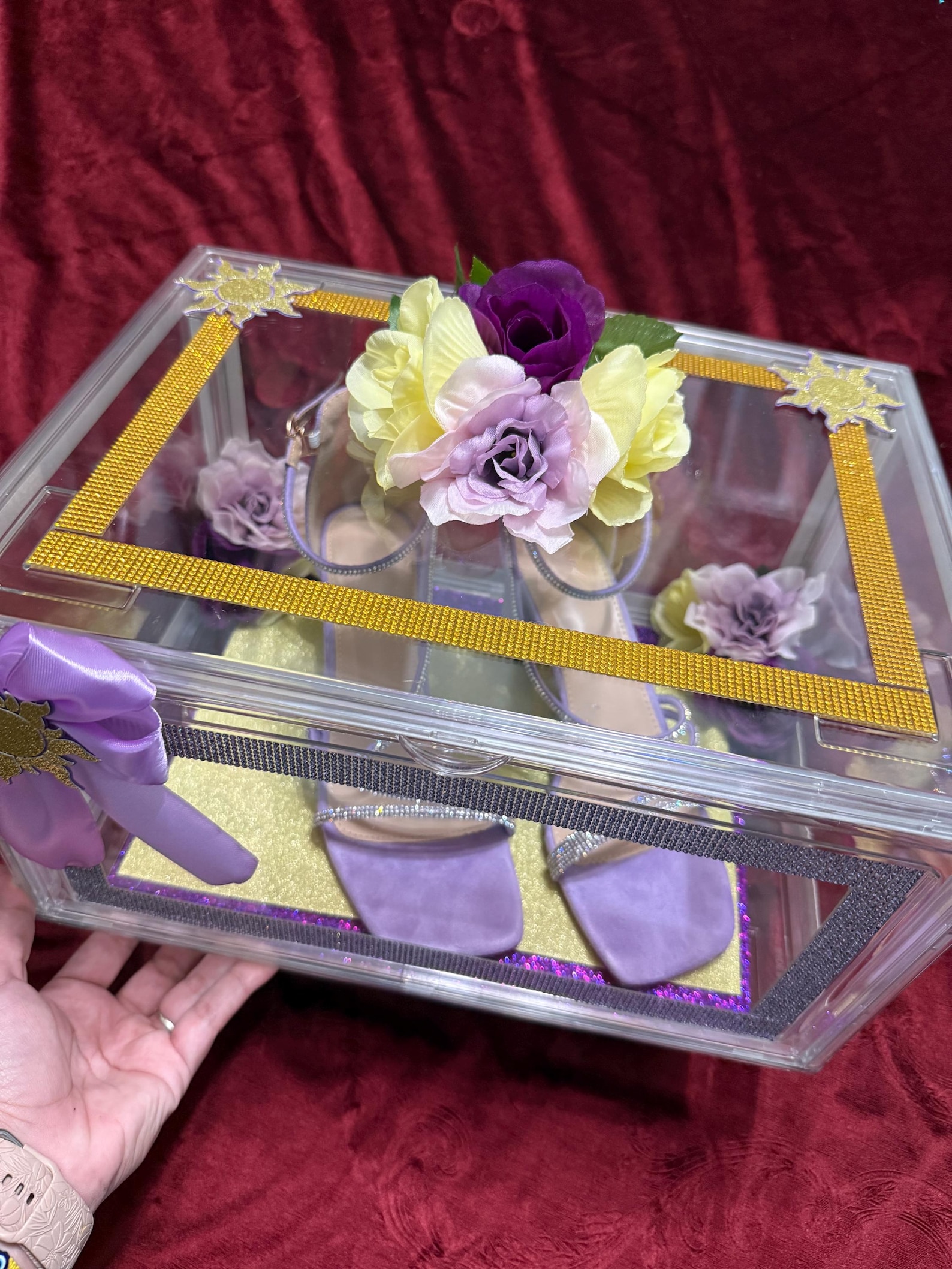 Quinceañera Shoe Box Display - Etsy