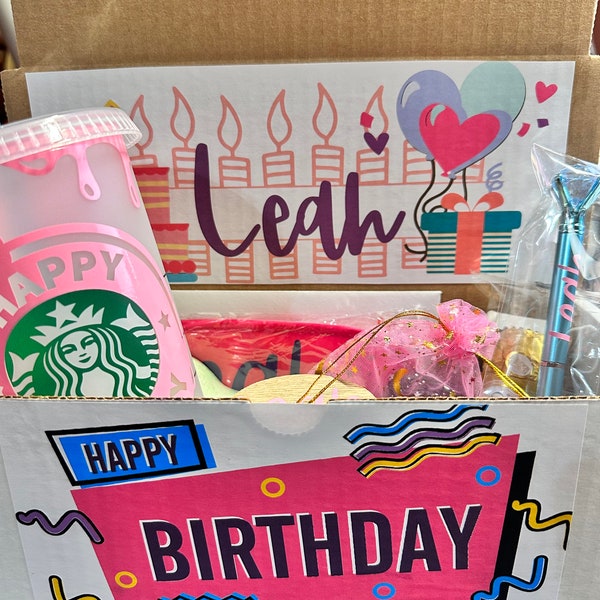 Birthday Box - Etsy