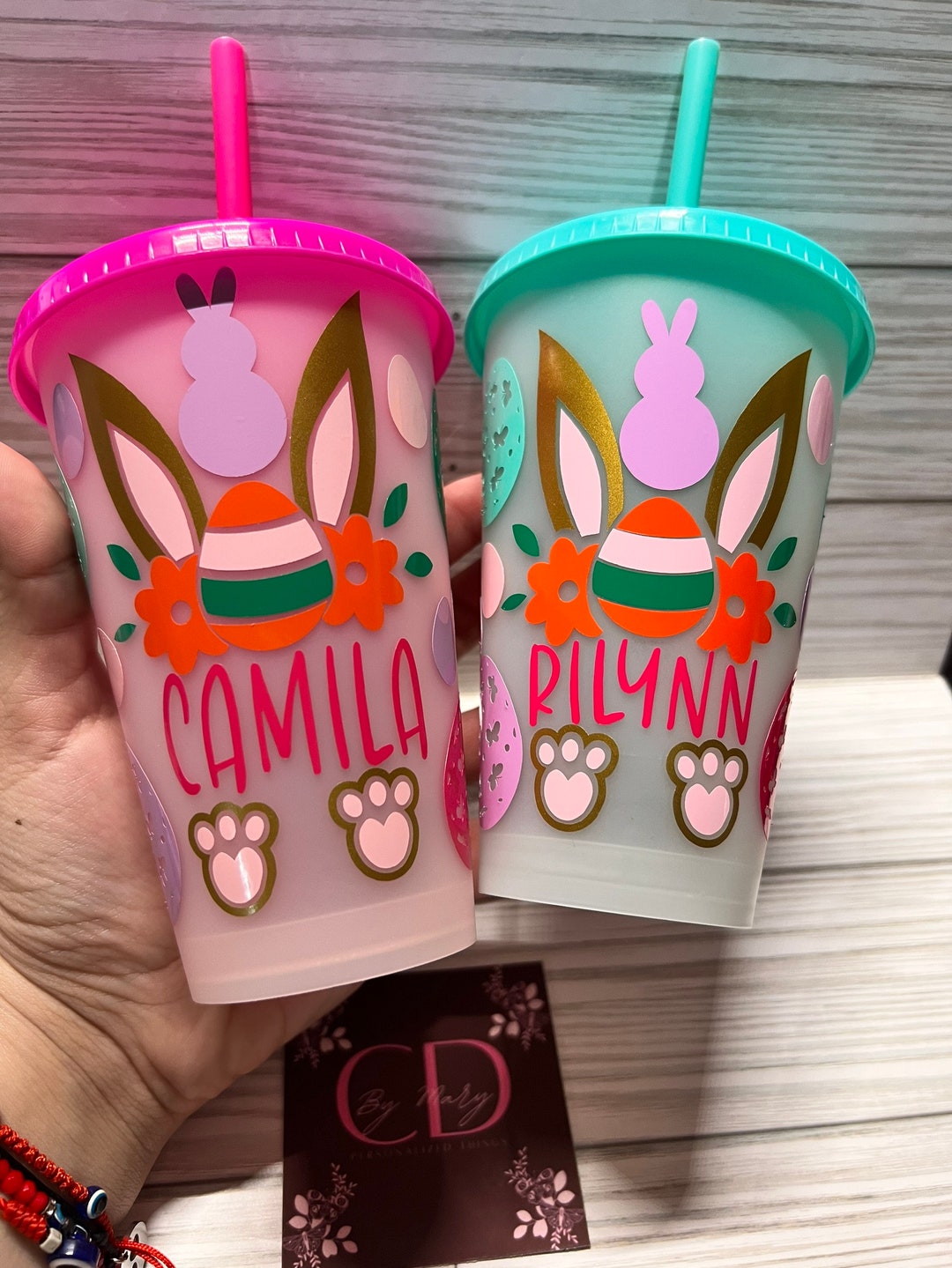 EASTER KIDS CUPS- Kids Cups- Easter Cups- Easter Gifts- Easter Basket ...