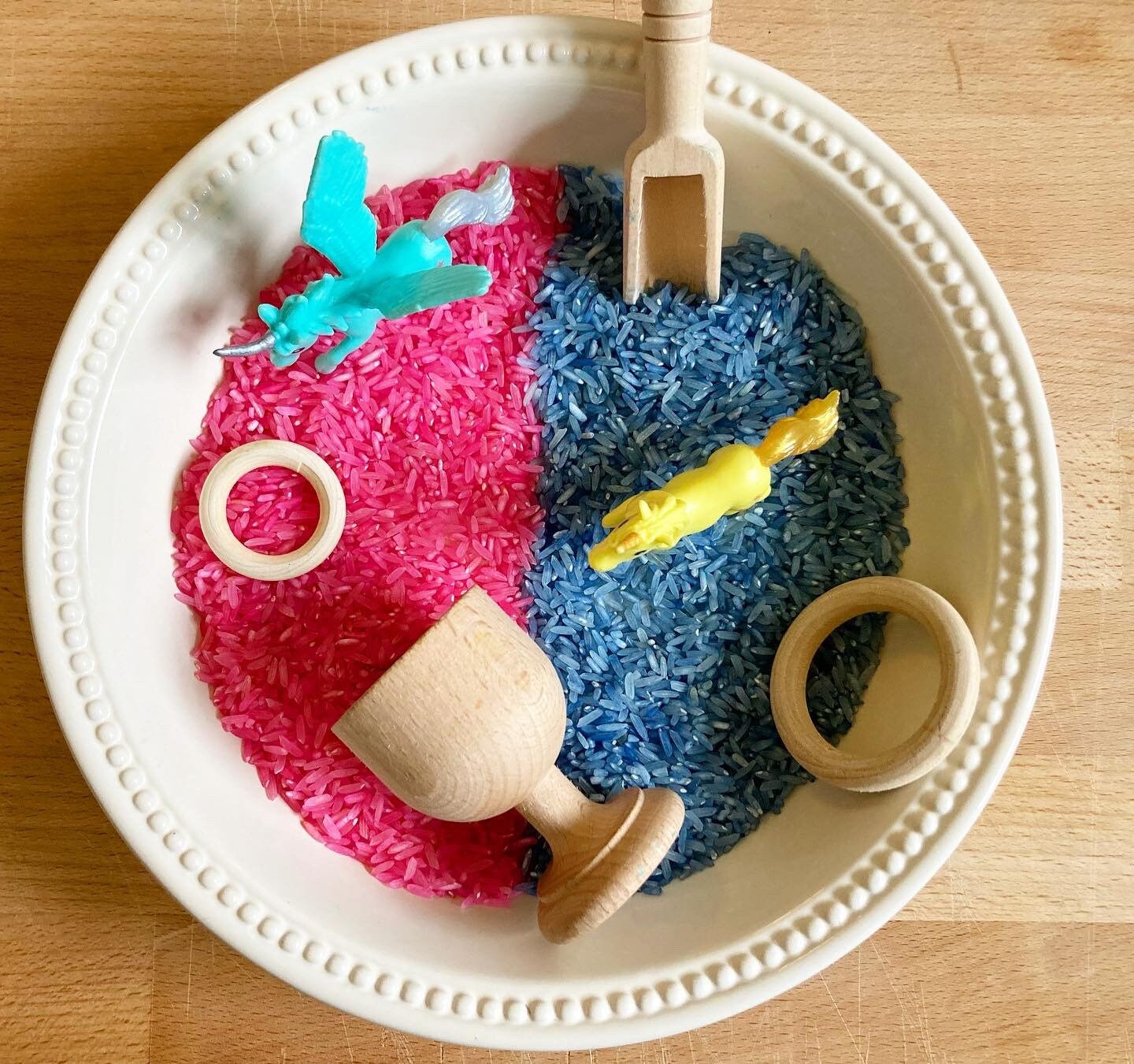 Coloured Sensory Rice 20 Colours Tuff Tray Base Sensory Bin - Etsy UK