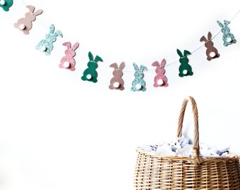 Rabbit Garland | Etsy