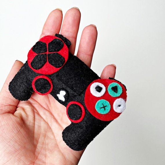 Felt Cat Toy Catnip Game Controller Etsy Canada