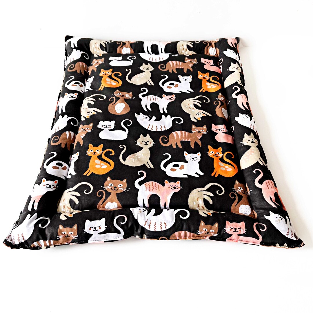Catnip Cat Mat "cats'', Removable Catnip/valerian, Fun Cat Mats, Cat ...