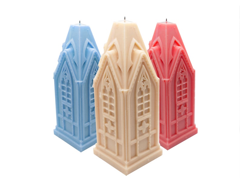 Architectural/cathedral Candle Mold - Etsy