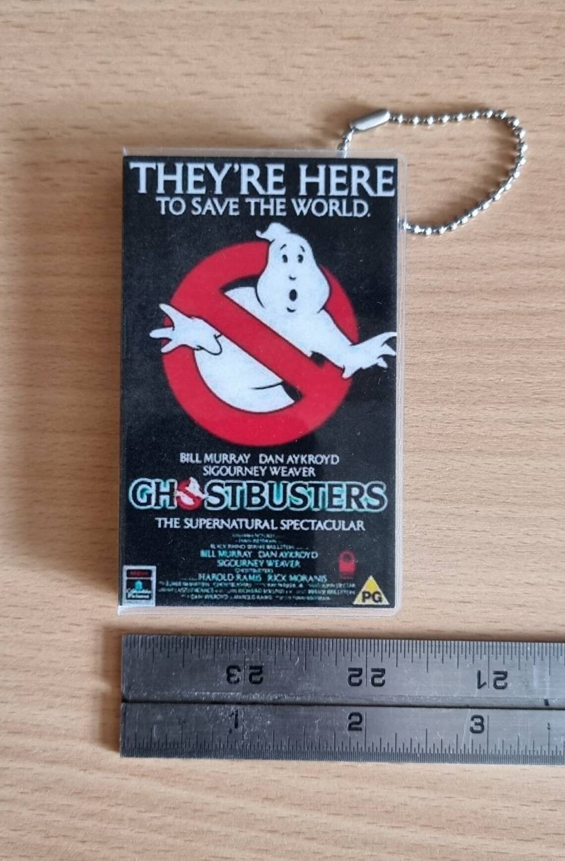 Ghostbusters and Ghostbusters 2 VHS Keyring Set - Etsy