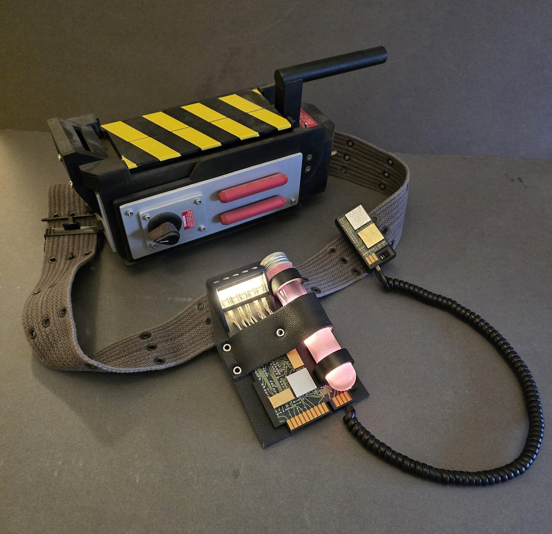 Ghostbusters Pink Slime Belt Gizmo Custom Handmade - Etsy