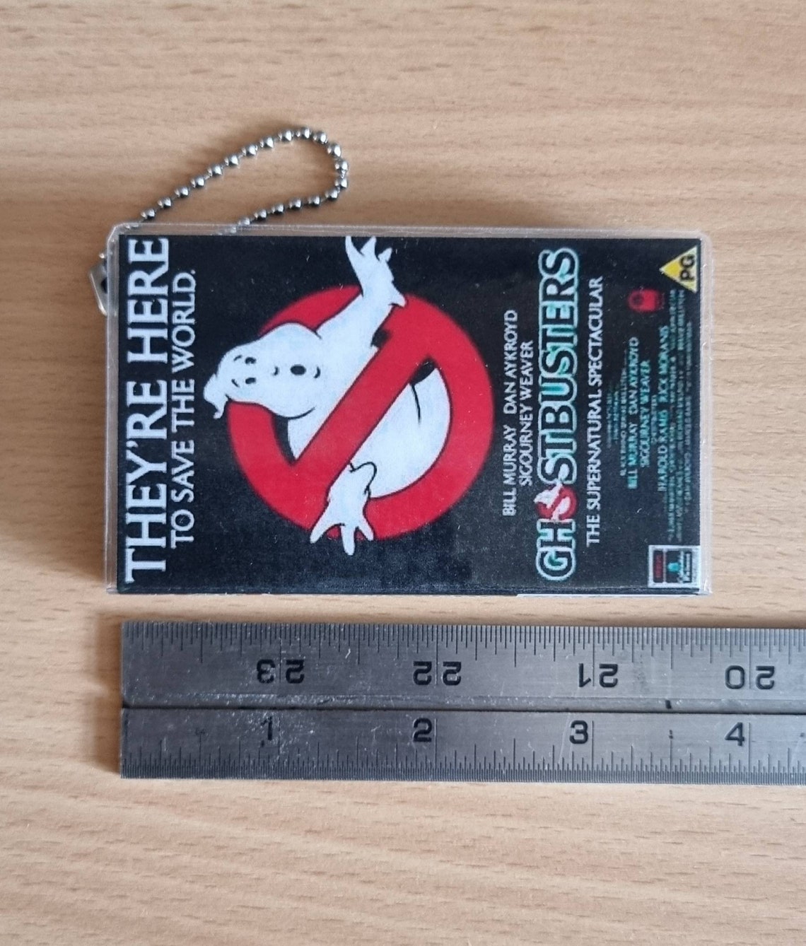 Ghostbusters and Ghostbusters 2 VHS Keyring Set - Etsy