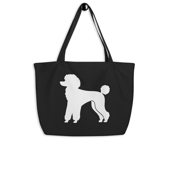 Standard Poodle Silhouette Tote Bag Poodle Lover Dog Tote | Etsy