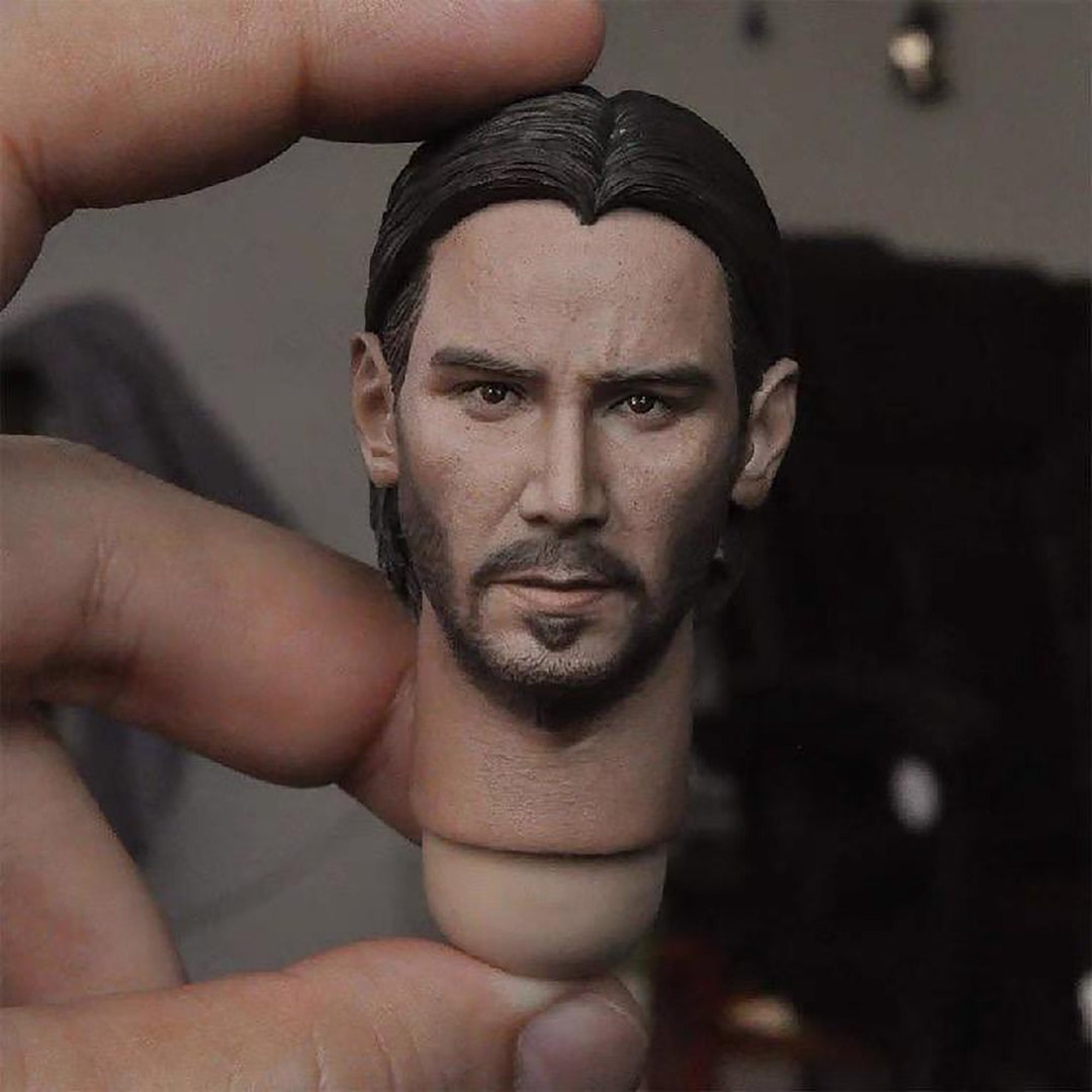 1/6 Custom Keanu Reeves John Wich Head Sculpt for 12 - Etsy