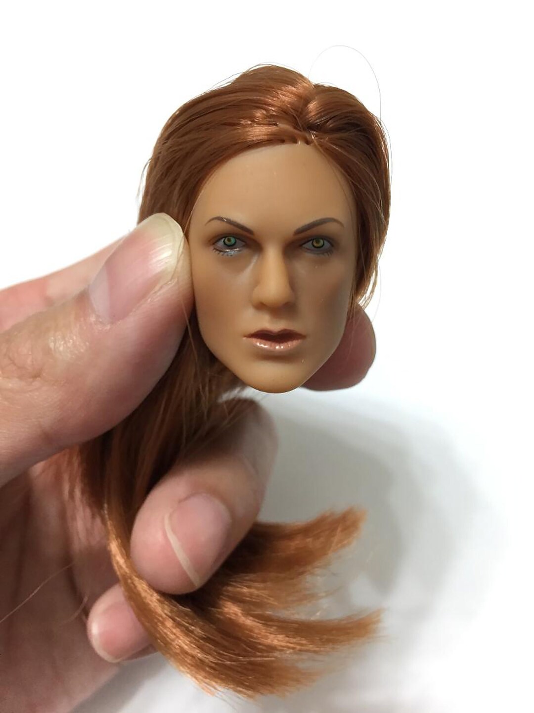 1/6 Female Wheat Color Skin Tone Head Sculpt for 12 - Etsy