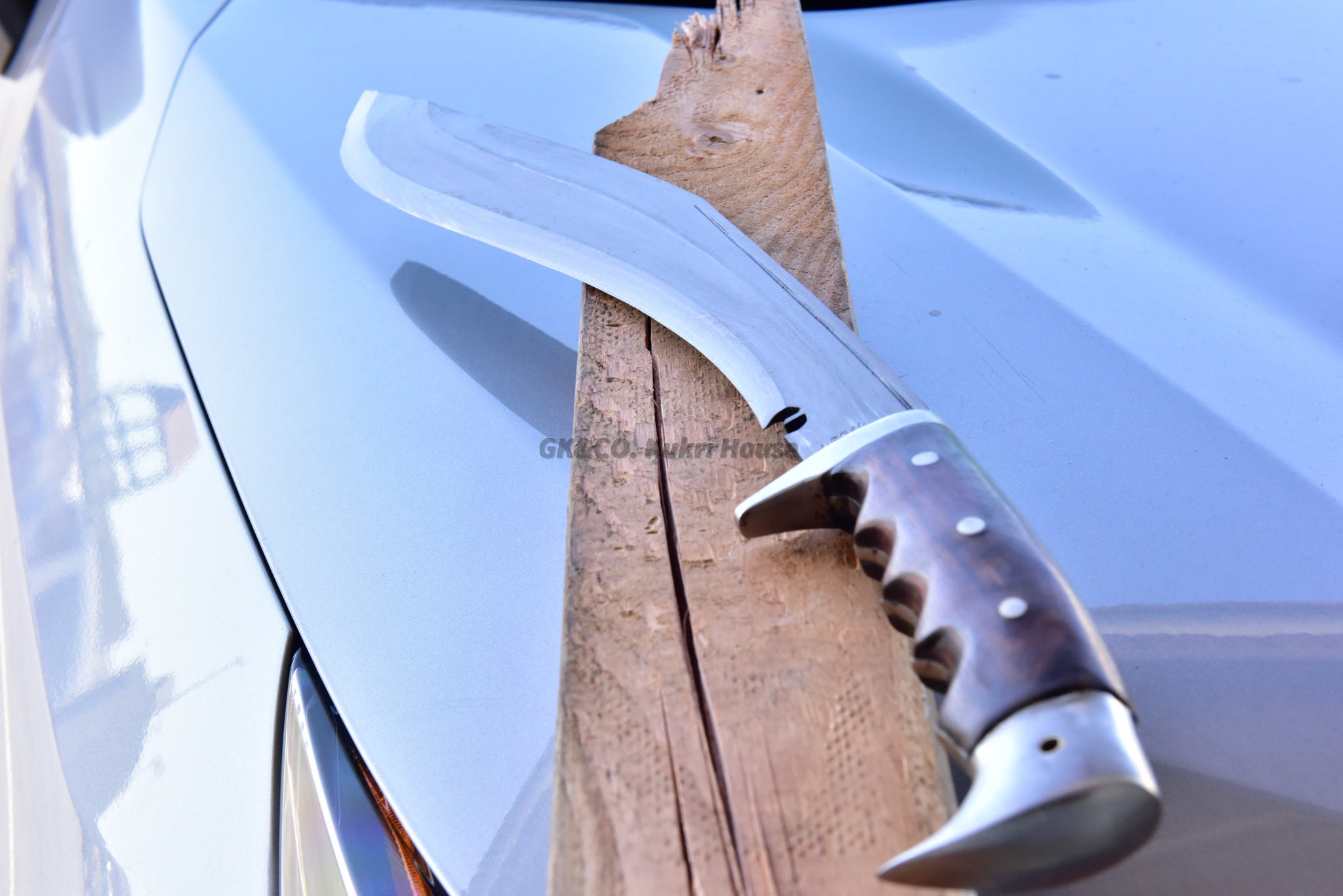 Handcrafted 16" Gurkha Kukri Knife: Full Tang Tempered Blade - Etsy