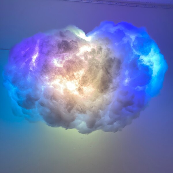 Hanging Cloud Light - Etsy