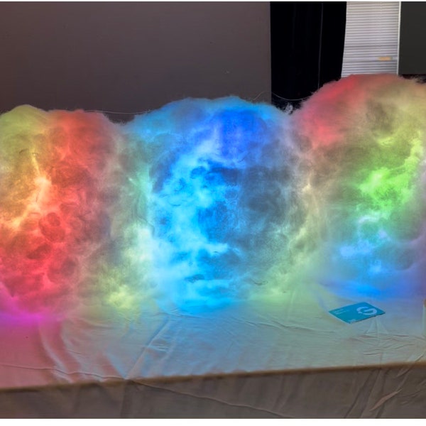 Hanging Cloud Light - Etsy