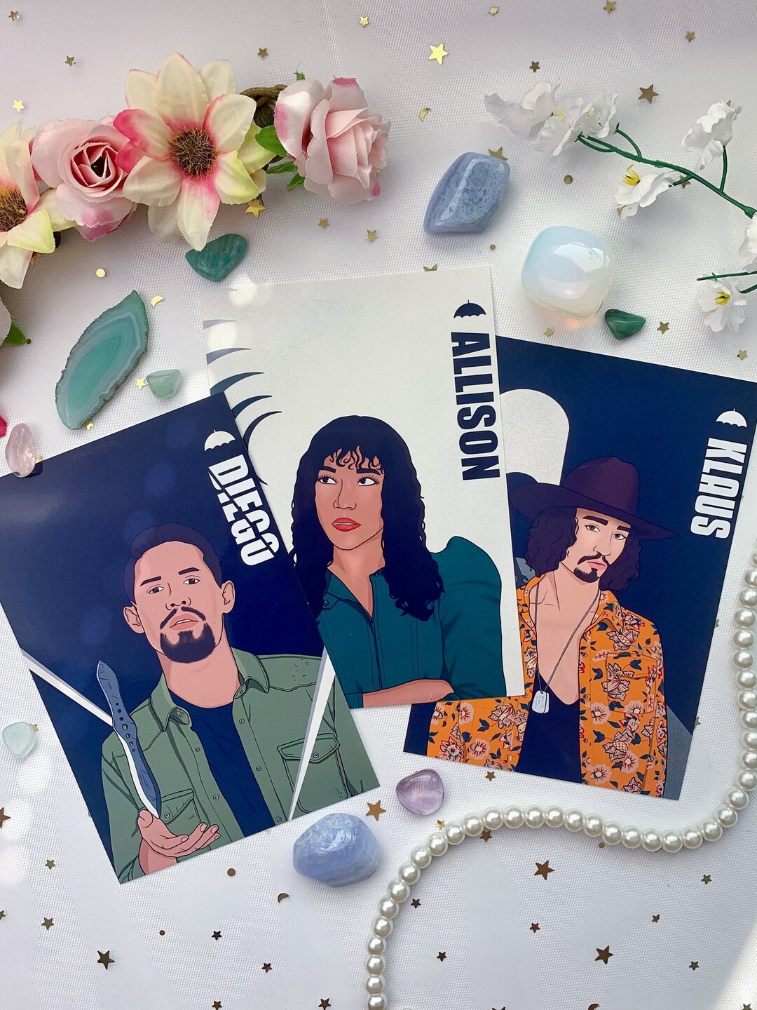 Klaus Hargreeves, Diego Hargreeves, Allison Hargreeves Art Print the ...