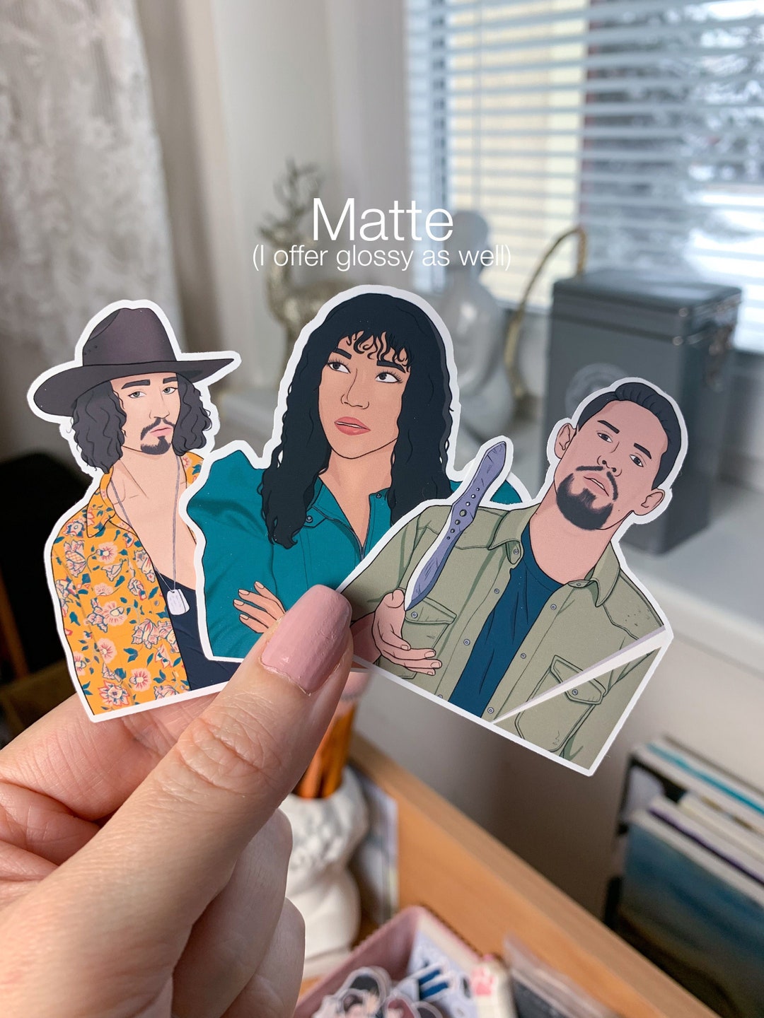 Klaus Hargreeves, Diego Hargreeves, Allison Hargreeves Vinyl Stickers ...