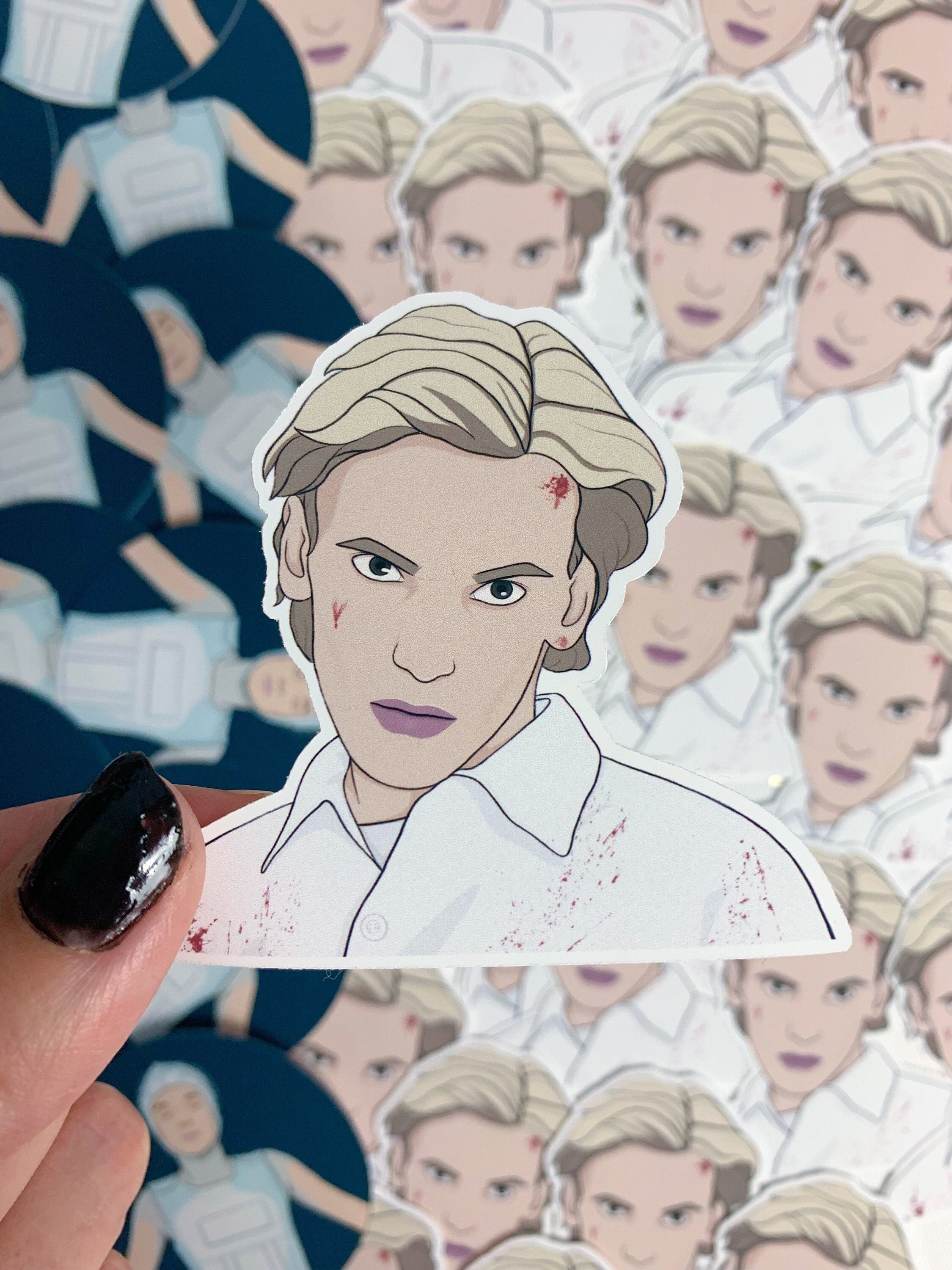 Eleven, Vecna Vinyl Stickers Stranger Things 4 Vinyl Stickers Henry ...