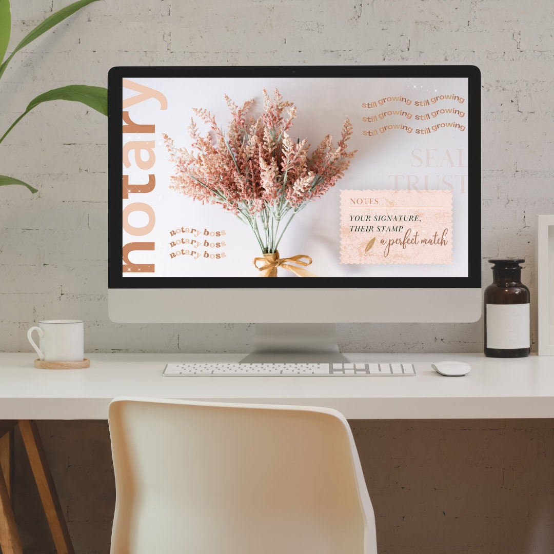 Notary Desktop Wallpaper, Notary Marketing Flyer, Notary Mailers ...