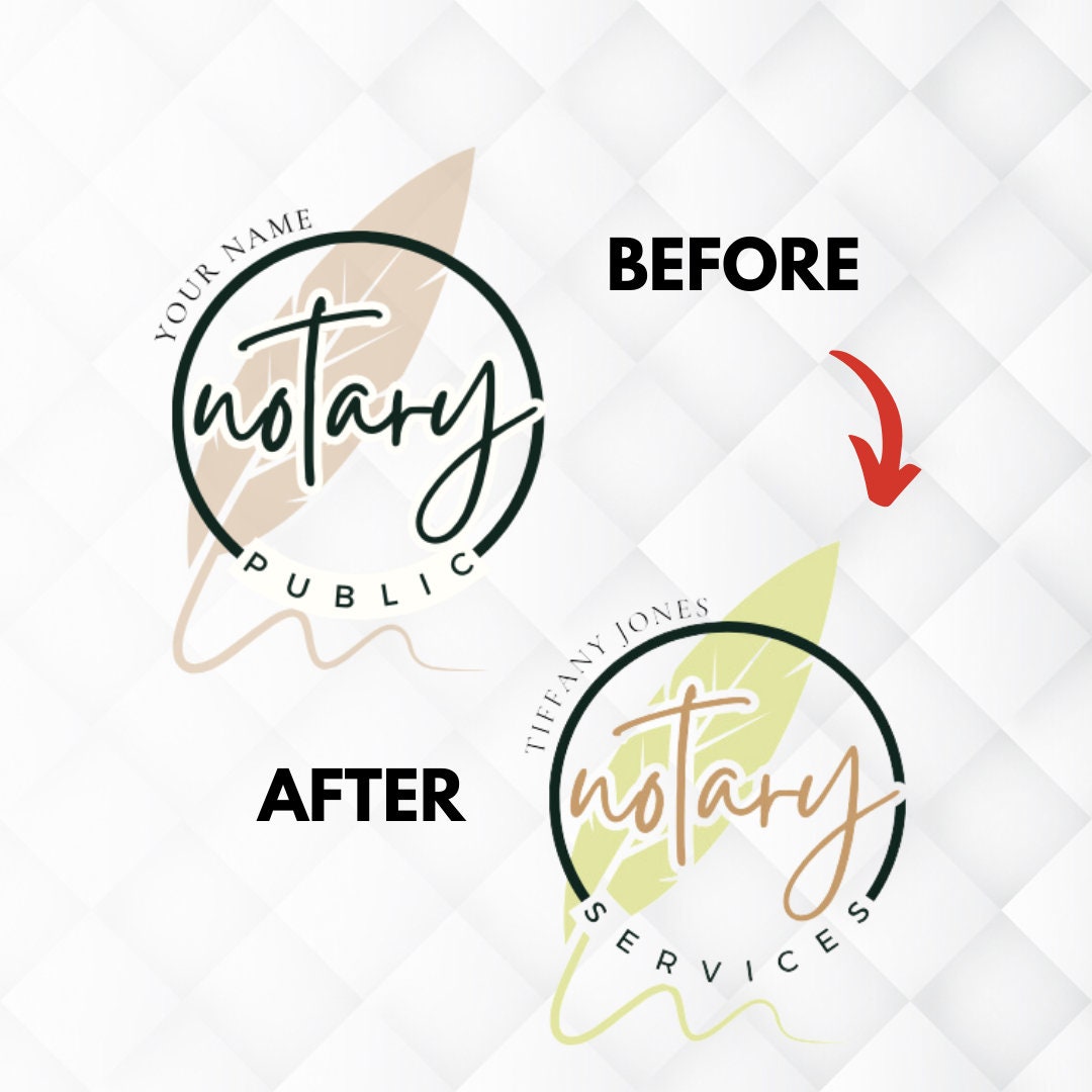 Notary Logo Bundle, Notary Public Logos, Notary, Notary Signing Agent ...