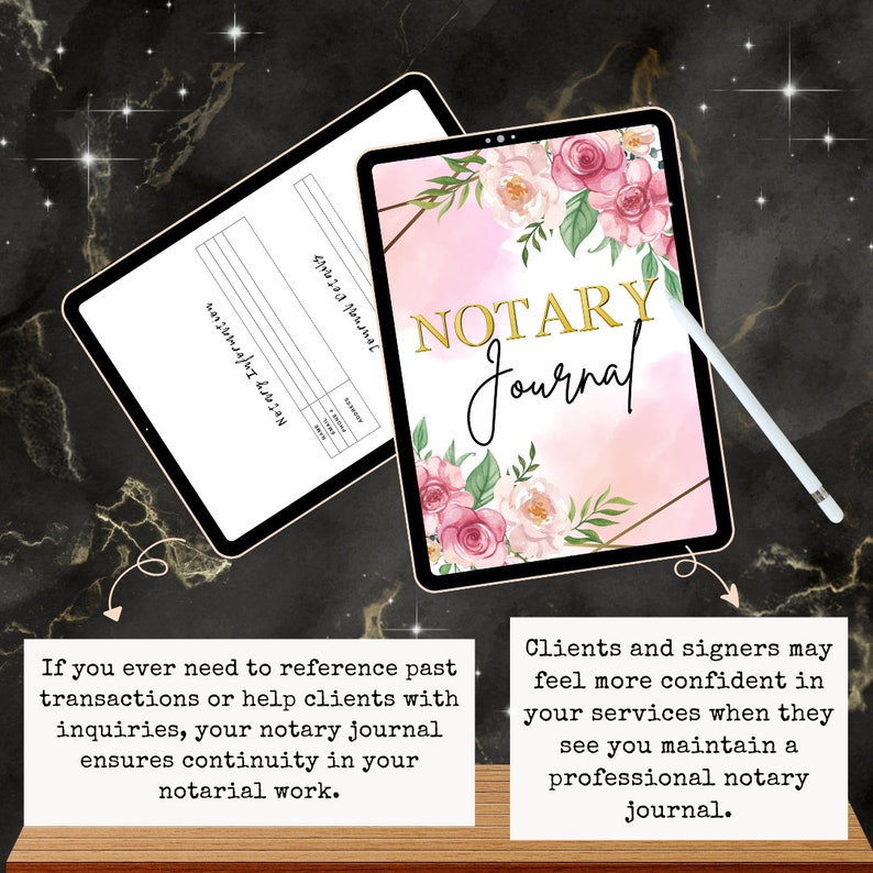 Notary Journal, Digital Journal Notary, Notary Public Signing Agent ...