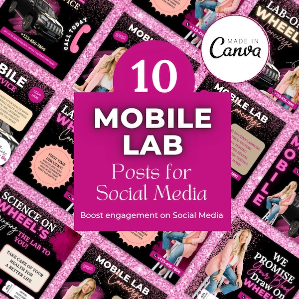 Mobile Lab Testing Flyer - Etsy