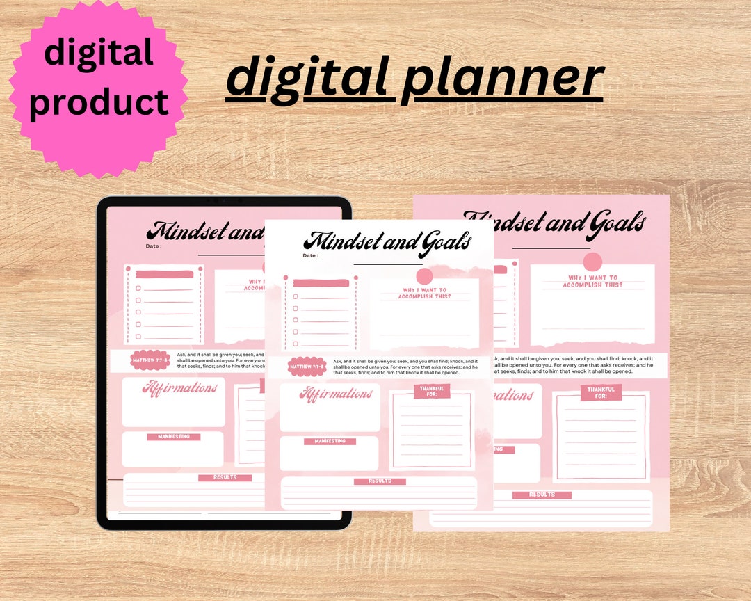 Desire Journal - Digital Undated Write and Make Your Desires Come True ...