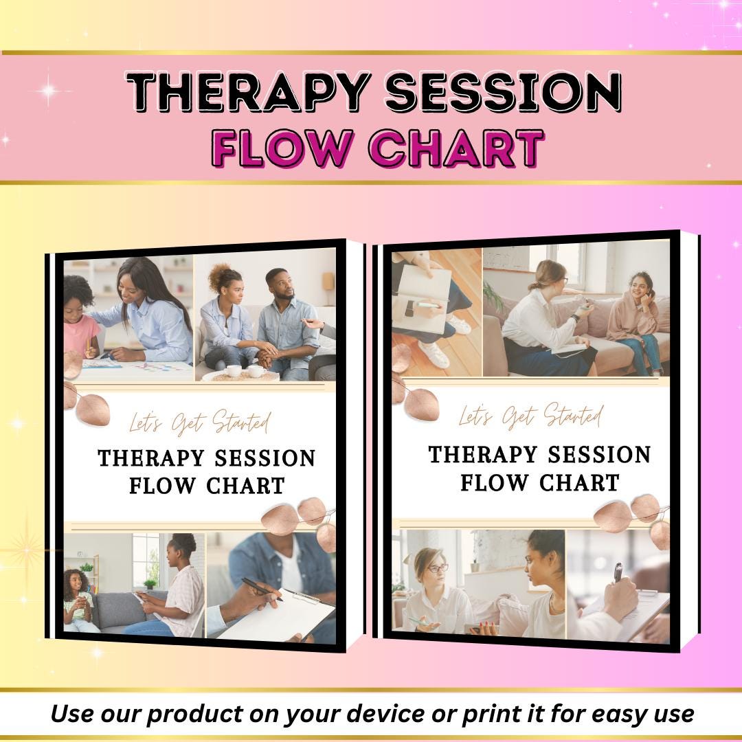 Therapy Session Flow Chart: Template for Organized Counseling Sessions ...