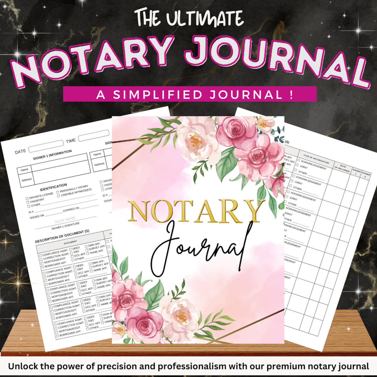 Notary Journal, Digital Journal Notary, Notary Public Signing Agent ...