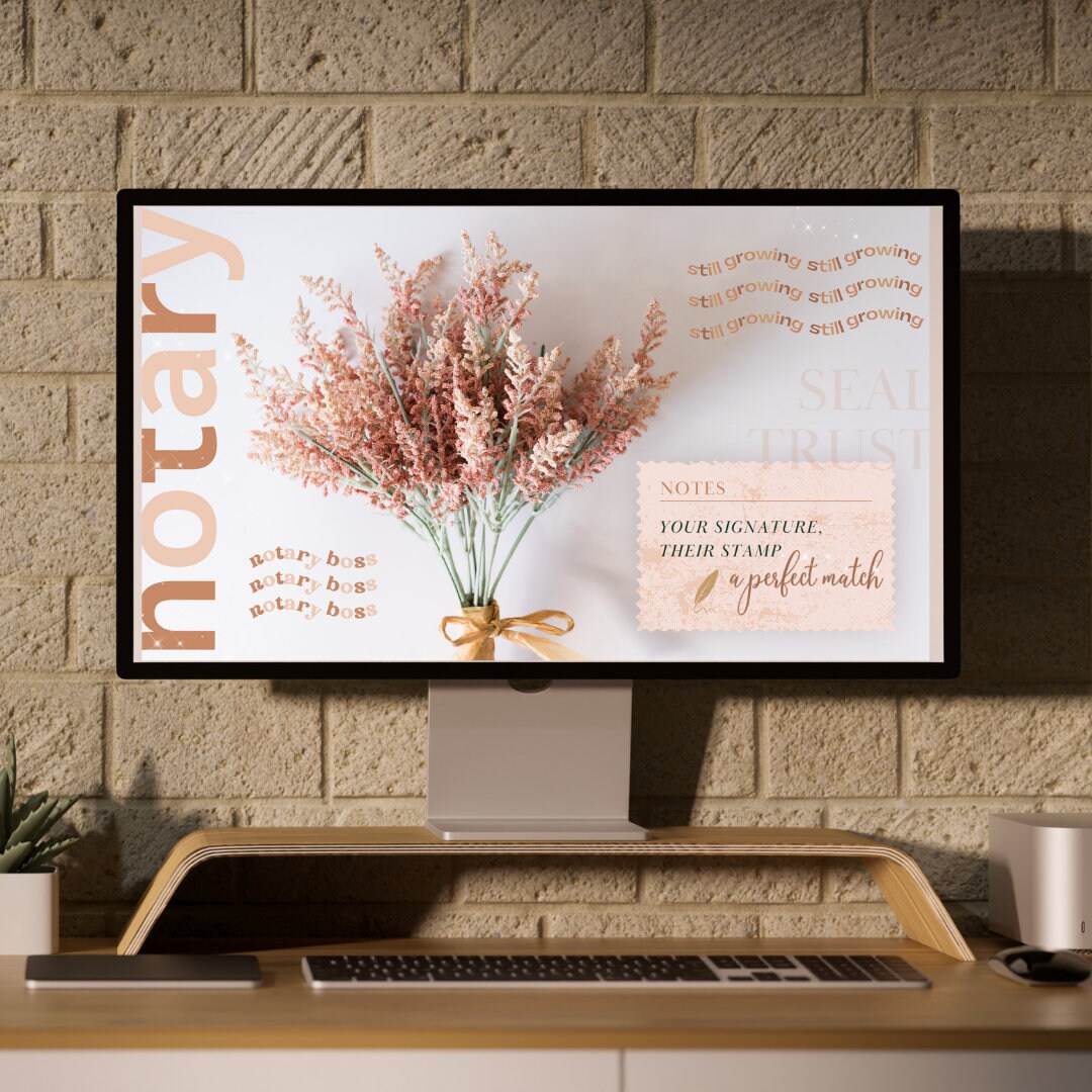 Notary Desktop Wallpaper, Notary Marketing Flyer, Notary Mailers ...