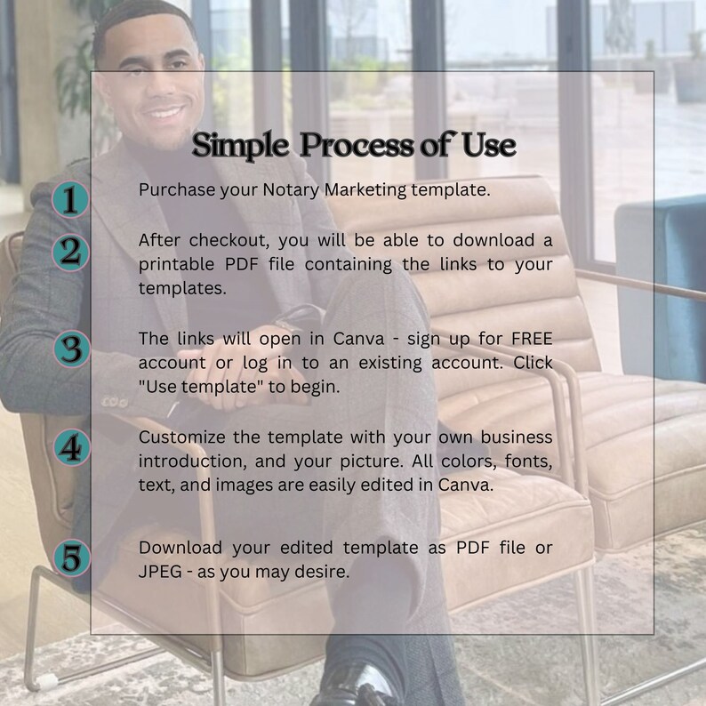 Notary Email Signature Template, Editable Notary Email Signature ...