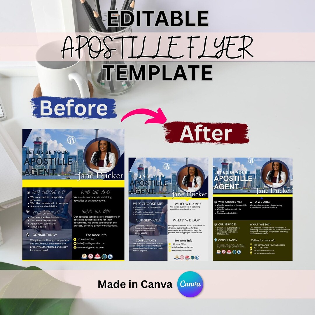 Apostille Agent, Apostille Public Flyer, Apostille Service, Apostille ...