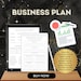 Business Plan, Small Business Planner, Business Blueprint, Startup ...