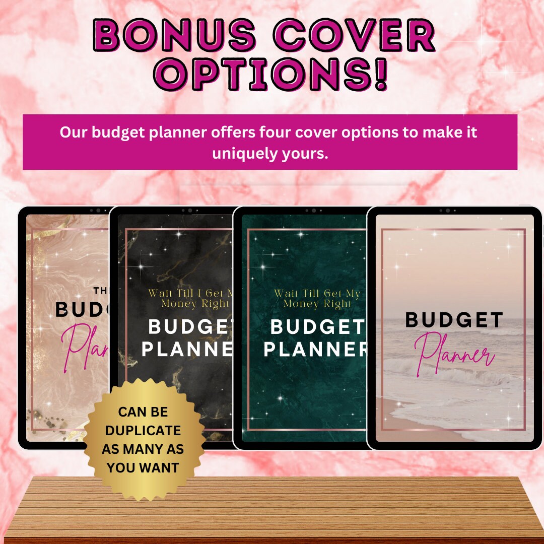 Digital Budget Planner, Finance Tracker, Finance Planner, Digital ...