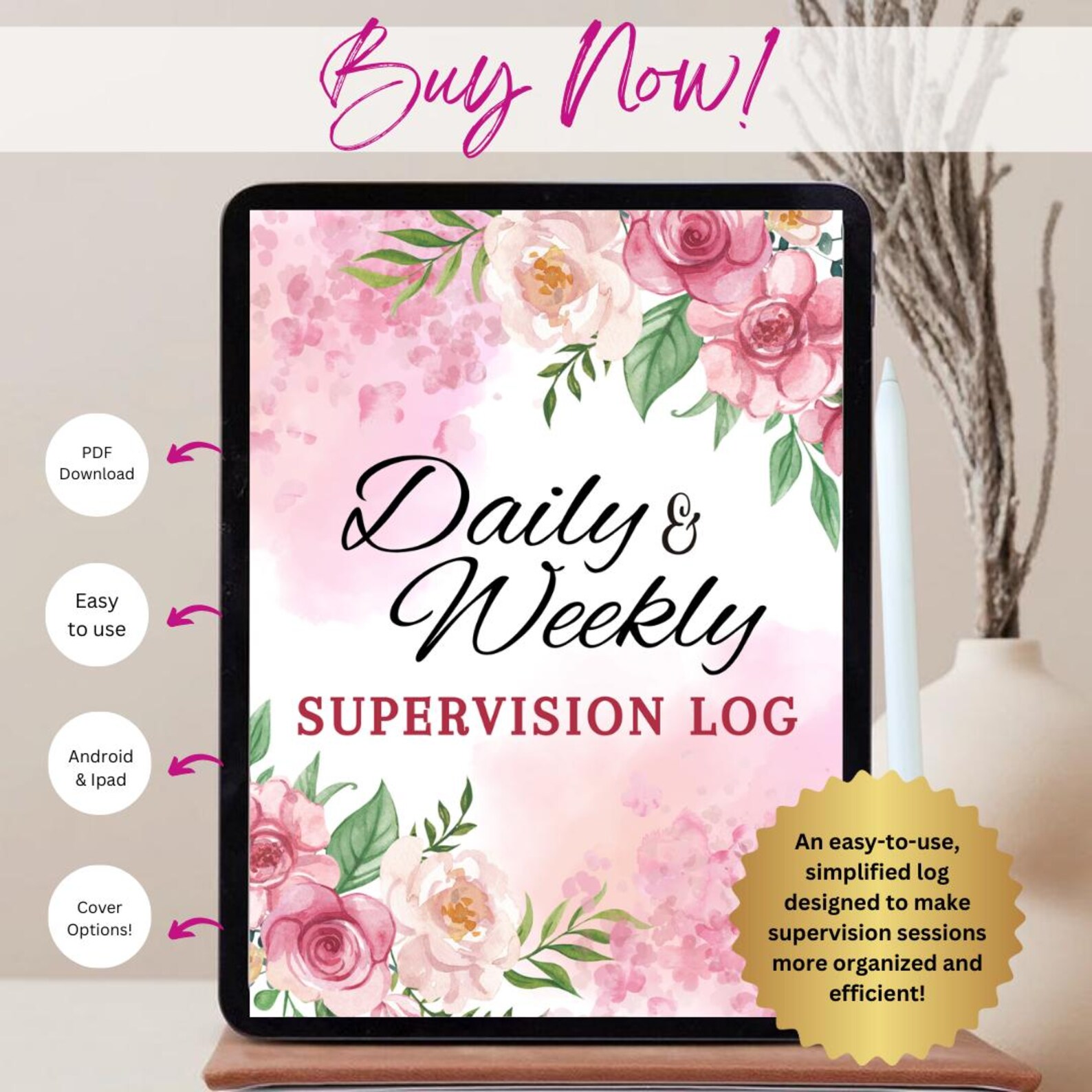 Clinical Supervision Session Form and Activity Hours Log, Private ...