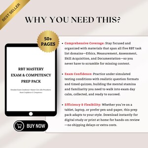 RBT Mastery Exam, ABA Study Guide, Practice Questions, Printable ...