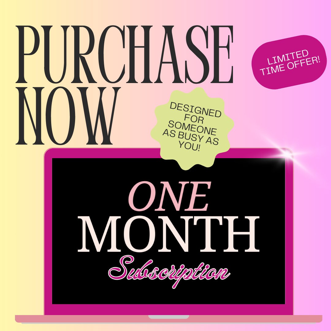 Monthly Subscription, Custom Flyers, Business Cards, Personalized ...