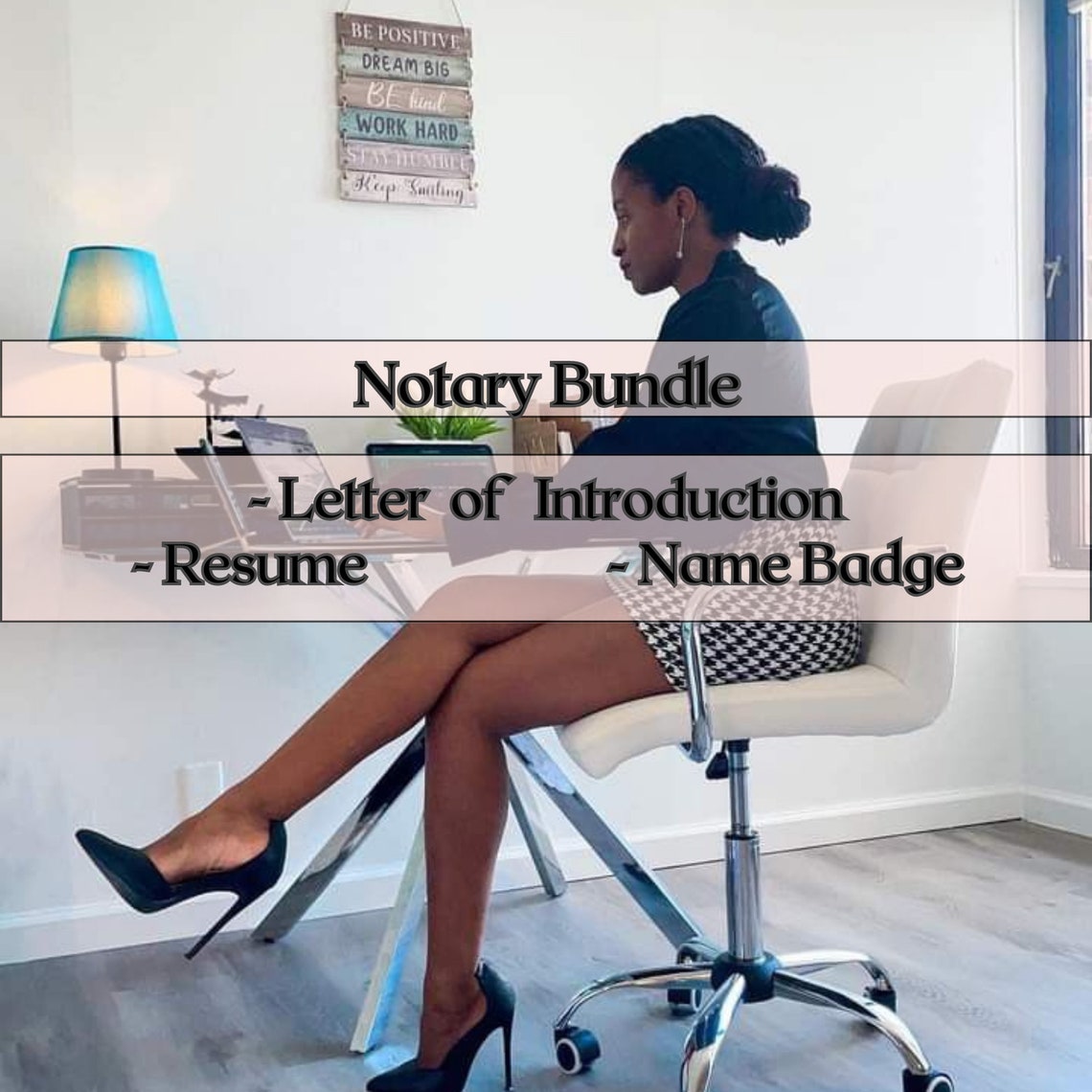 Notary Branding Bundle, Public Notary Marketing, Resume, Introduction ...