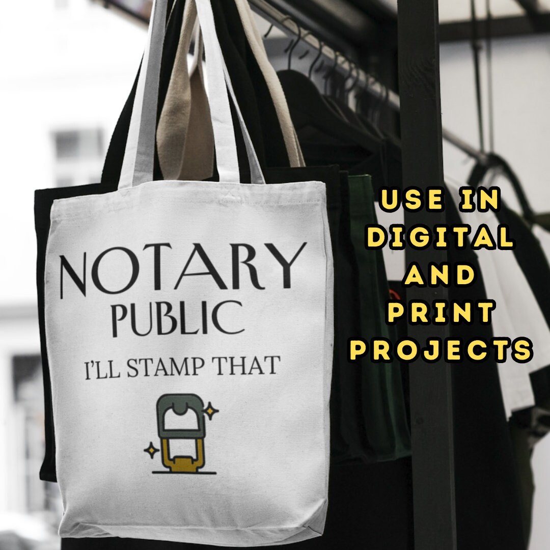 Notary PNG Bundle, Notary Marketing, Notary Tshirt Design, Cute Notary ...