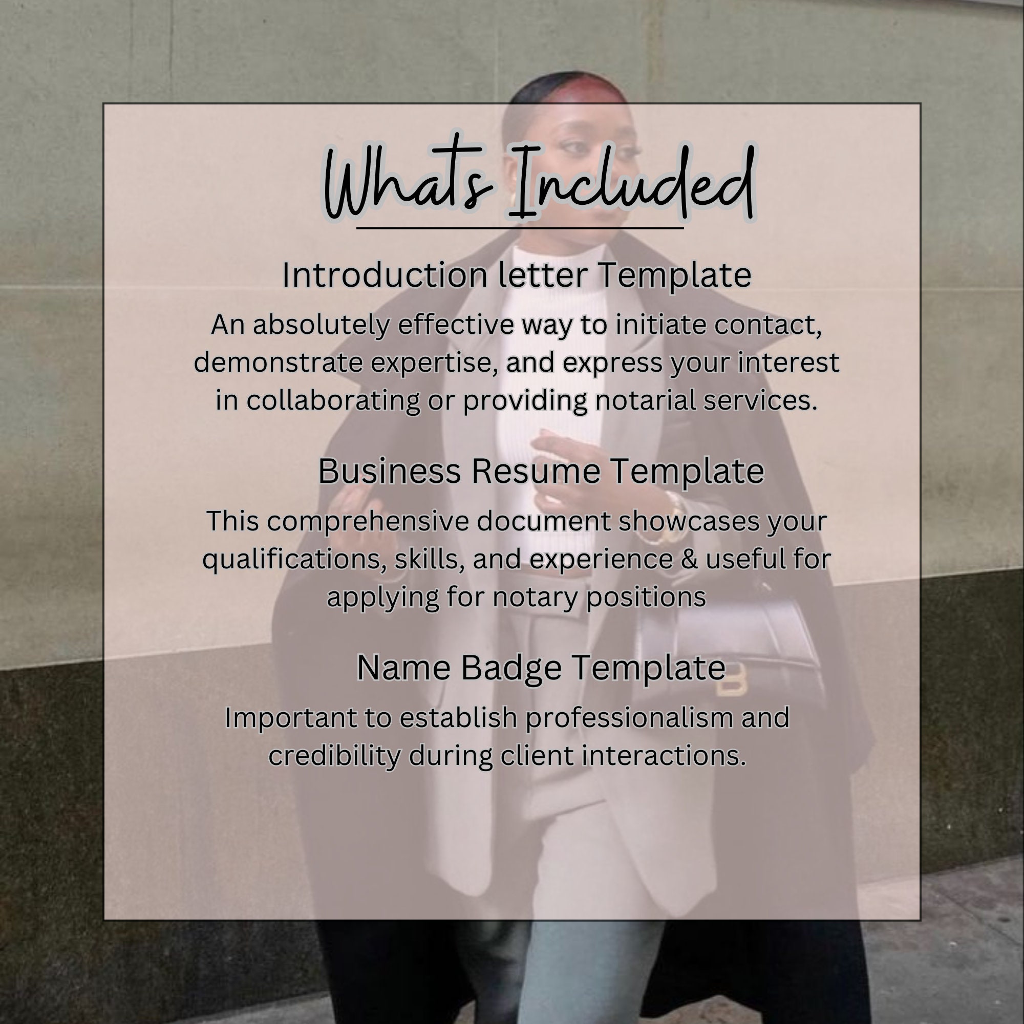 Notary Branding Bundle, Public Notary Marketing, Resume, Introduction ...