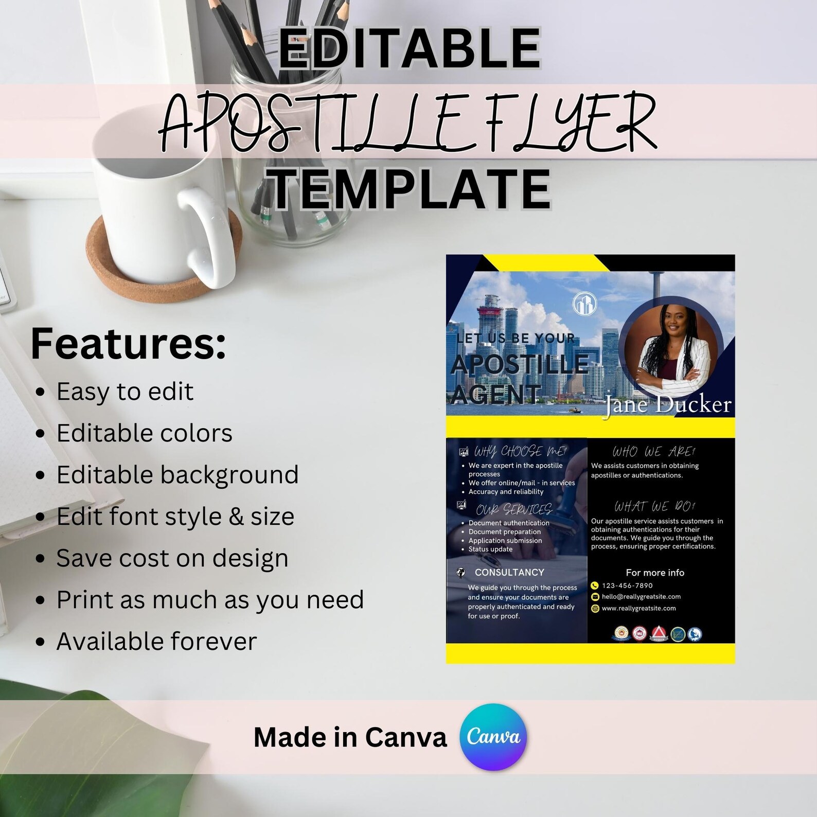 Apostille Agent, Apostille Public Flyer, Apostille Service, Apostille ...