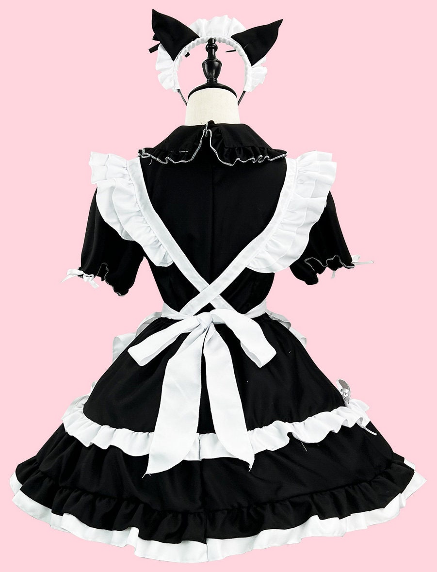 Japanese Cute Maid Clothing Luxurious Maid Clothing COSPLAY - Etsy