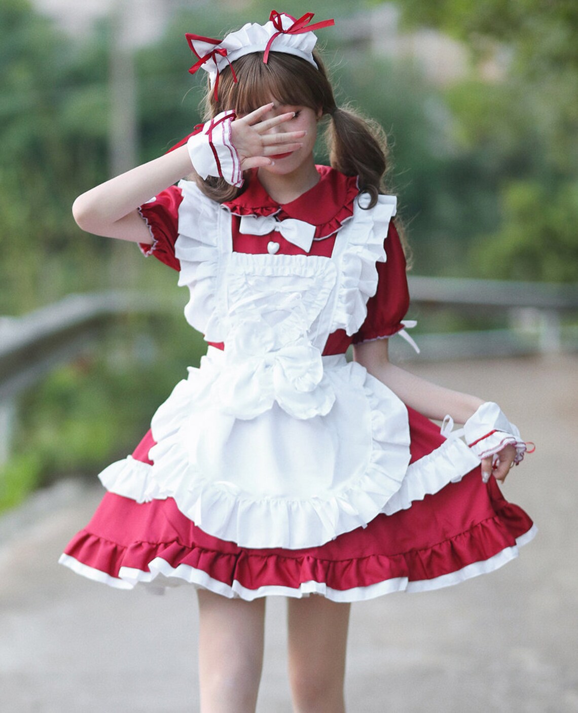 Japanese Cute Maid Clothing Luxurious Maid Clothing COSPLAY - Etsy