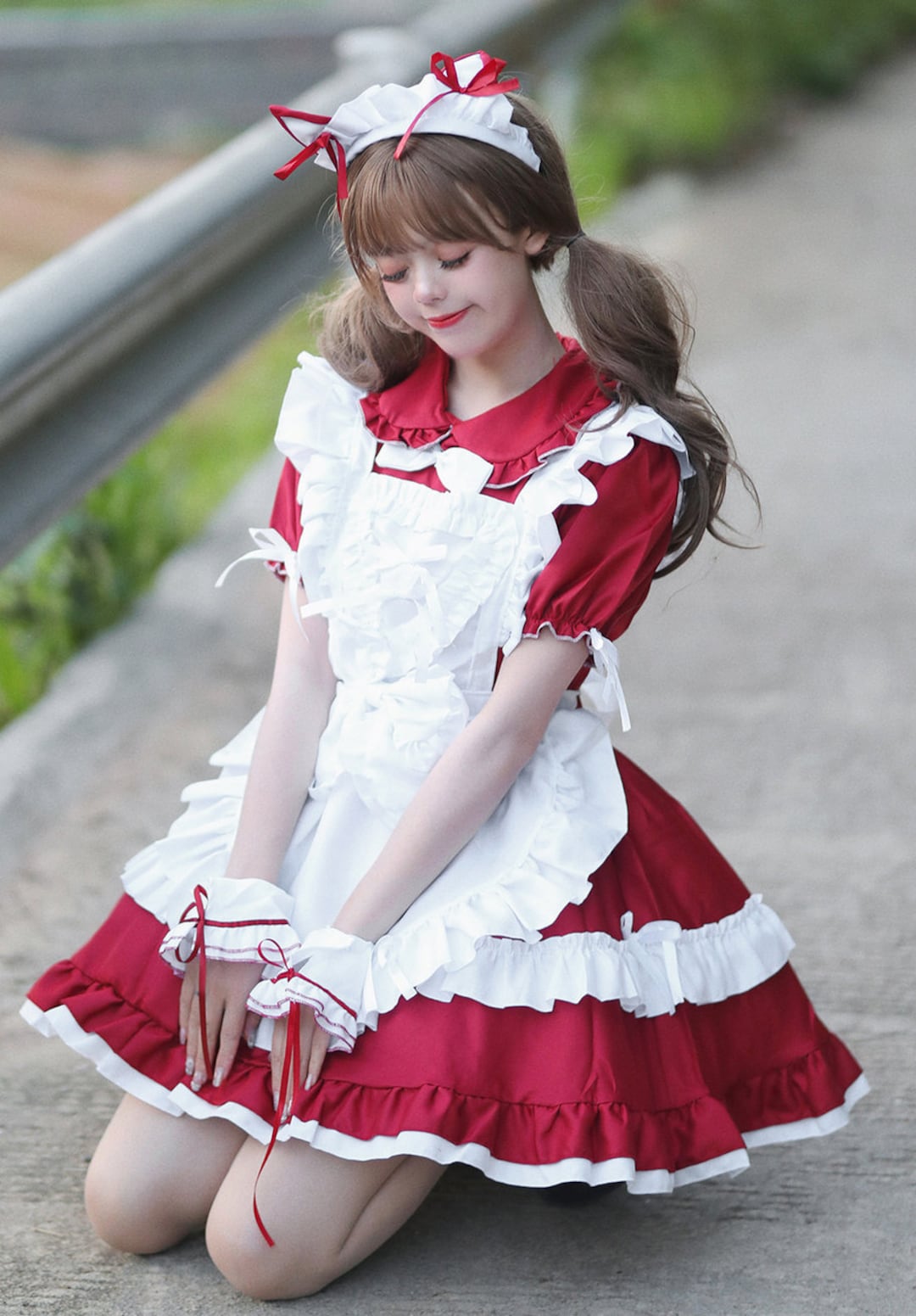 Japanese Cute Maid Clothing Luxurious Maid Clothing COSPLAY - Etsy